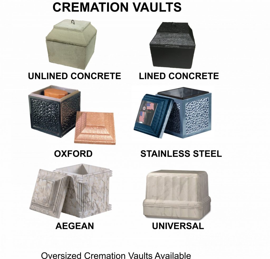 Burial Vaults and Grave Liners – Fenton Memorials