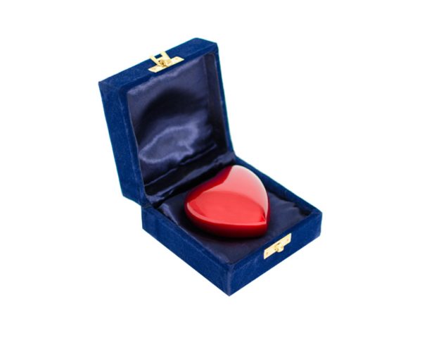 Ruby Red Heart Keepsake – Fenton Memorials