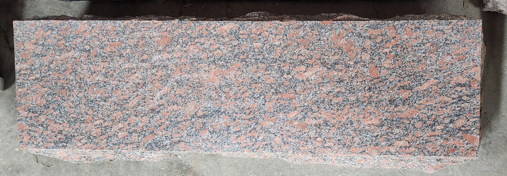 Evening Sunset Red Bevel 42x12x8 – Fenton Memorials