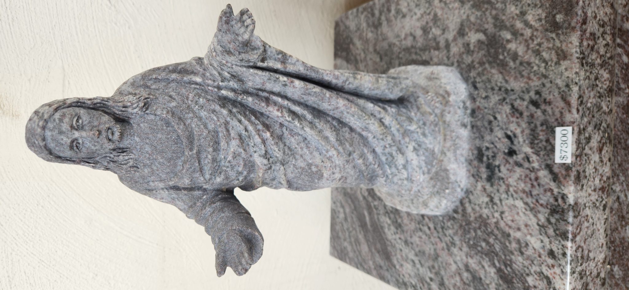 Cremation Jesus pedestal – Fenton Memorials