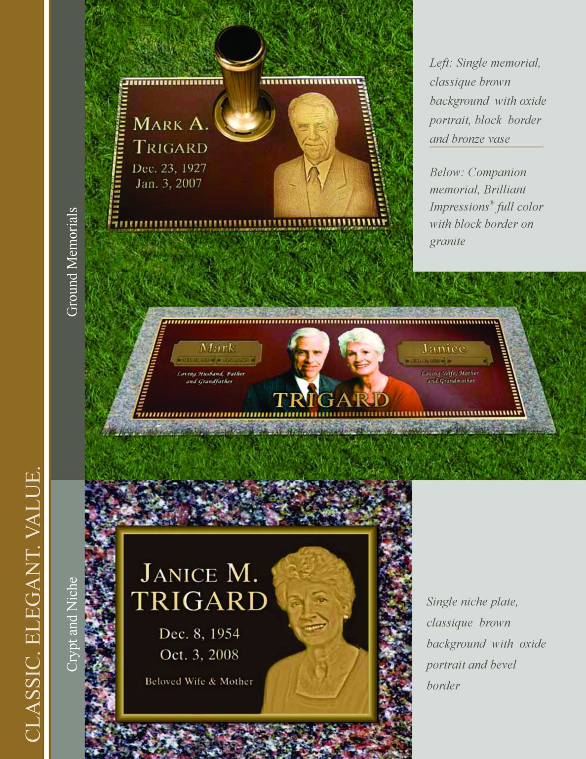 Bronze – Fenton Memorials