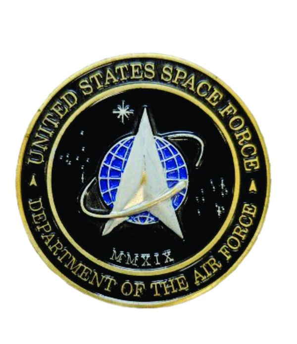 Space Force Medallion 2″ – Fenton Memorials