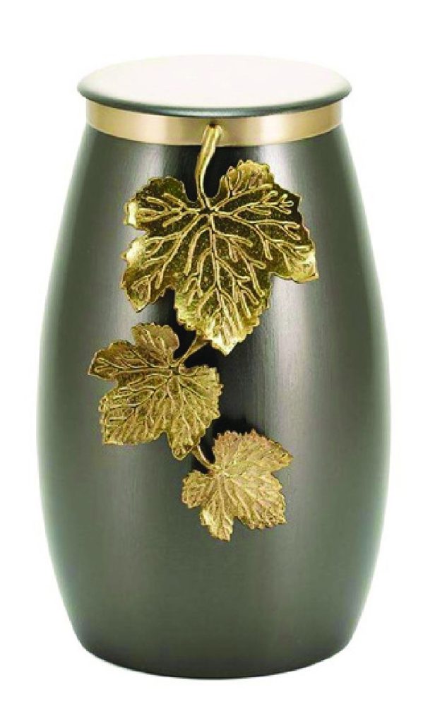 Windsong Leaves – Slate/Bronze Urn – Fenton Memorials
